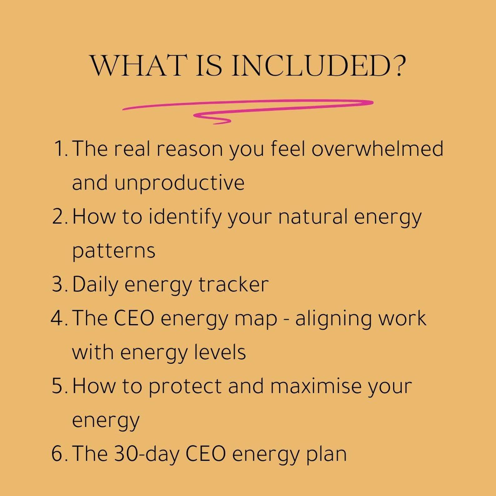 CEO Energy Map Guide: Mindful Business Productivity Planner (PDF ...