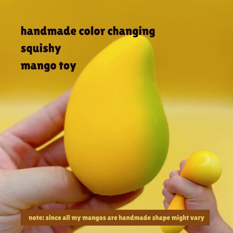 Mango Squishy - Etsy