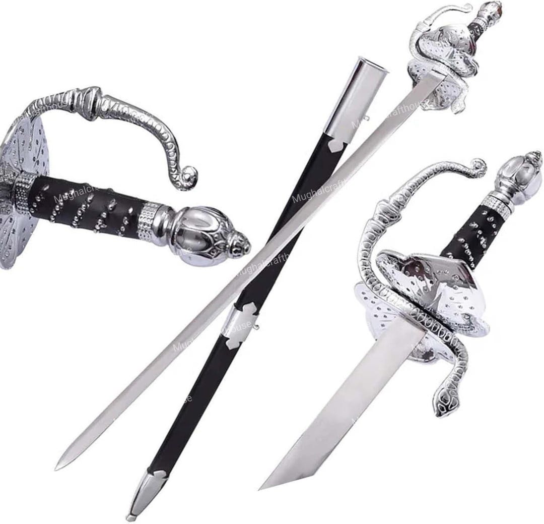 Zorro Sword Replica – Handmade Rapier Sword With Scabbard | Legend of ...