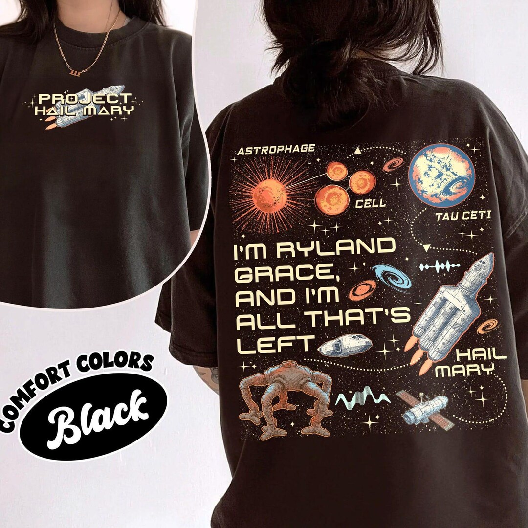 Rocky Project Hail Mary Comfort Colors Shirt, Tau Ceti Astrohage T ...