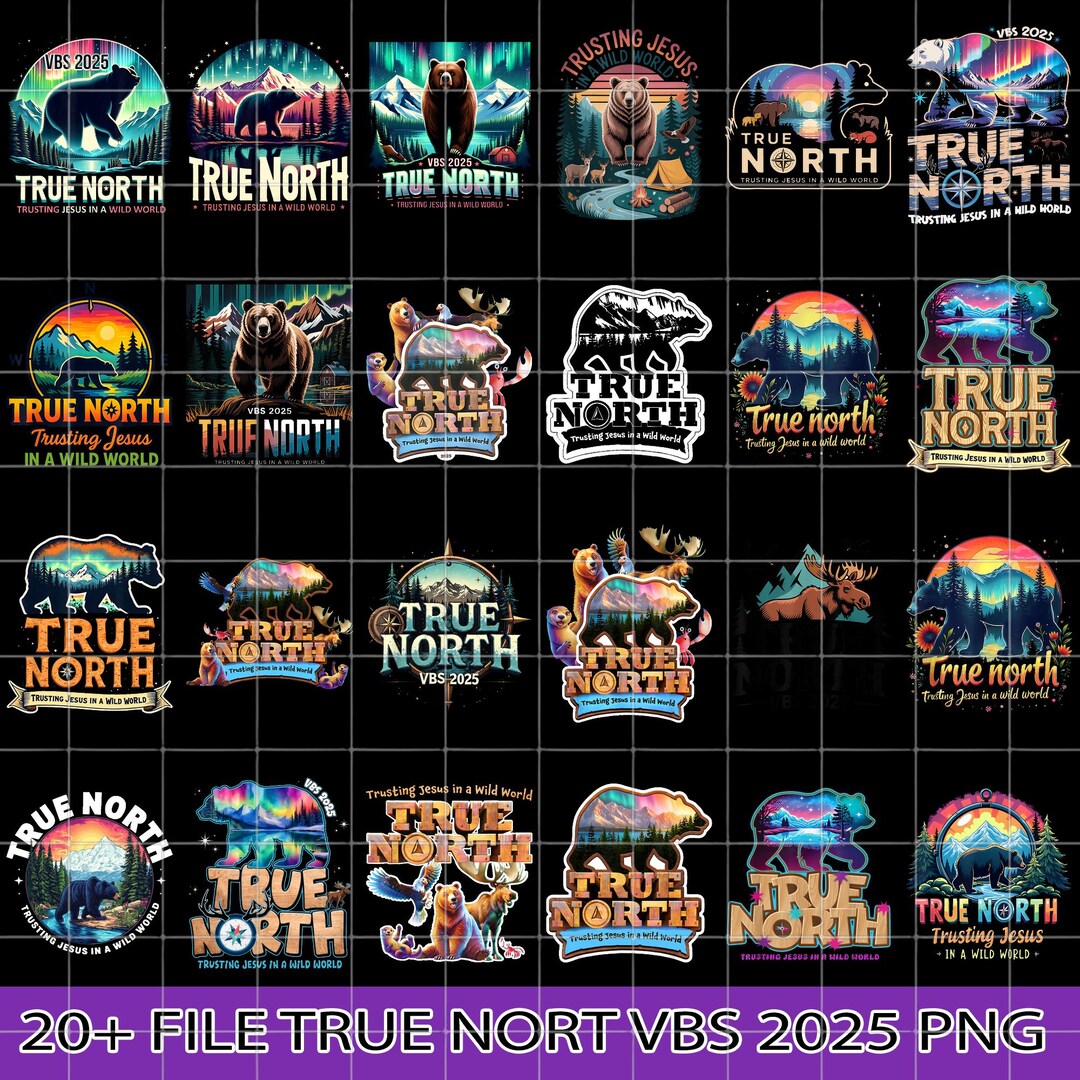 True North Bible Verse PNG, True North Christian, True North VBS Png ...