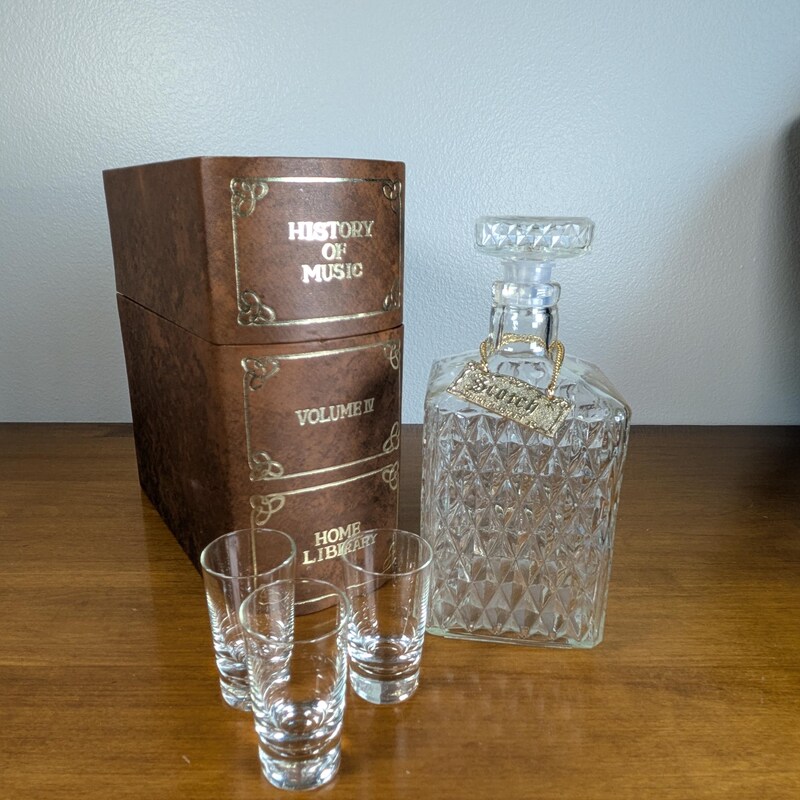Vintage Decanter Set - Etsy