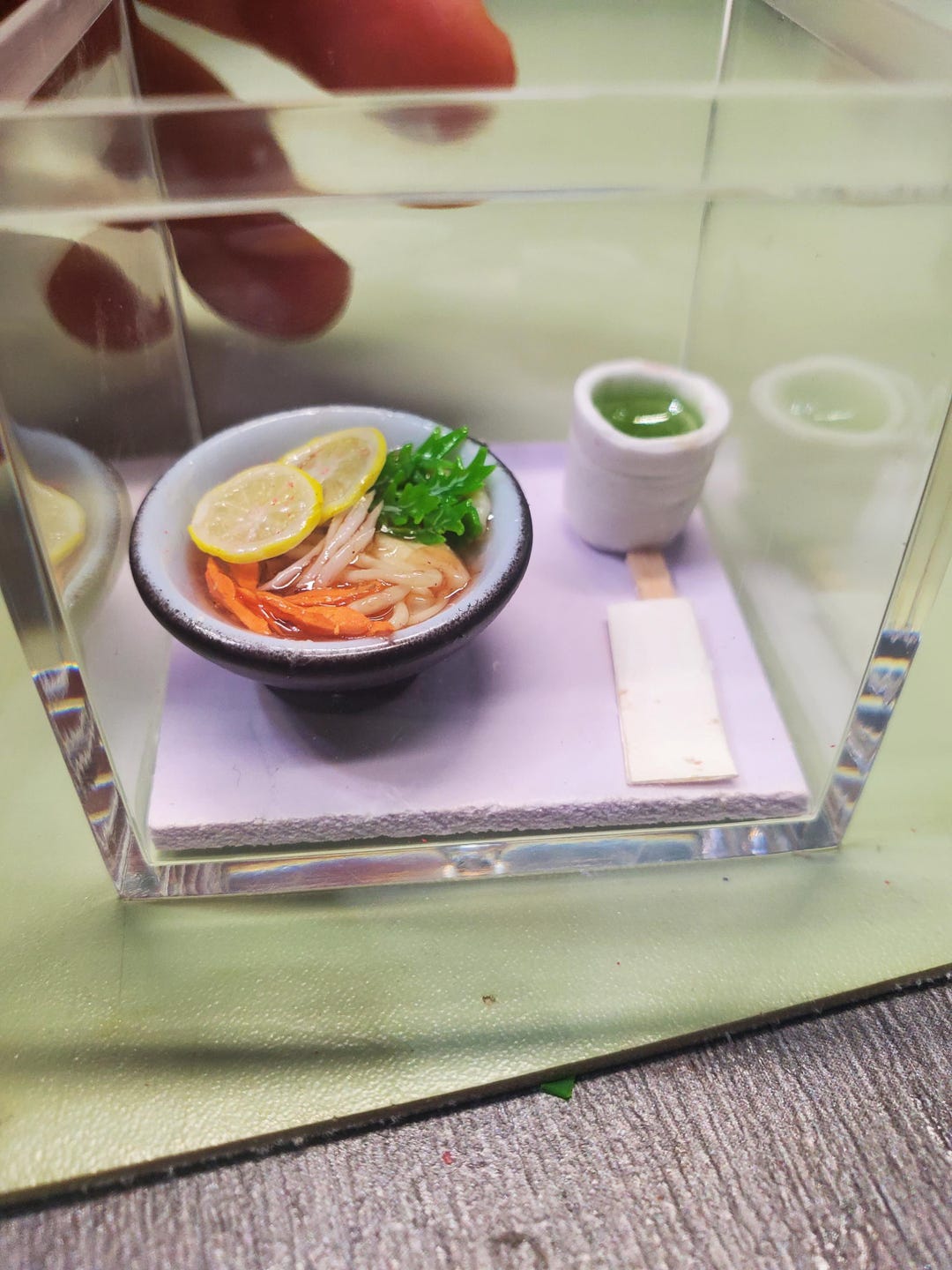 Dollhouse Miniature Noodles Japanese Ramen Green Tea Gift Box Set - Etsy