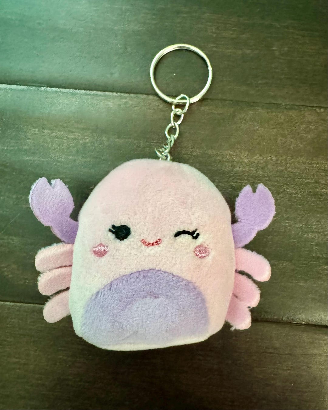 Crab Squishmallow Keychain - Etsy