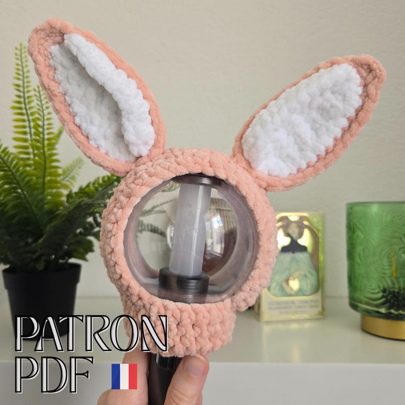 FR | Patron Crochet PDF | ENHYPEN Light Stick Cover | Sunoo (fennec ...