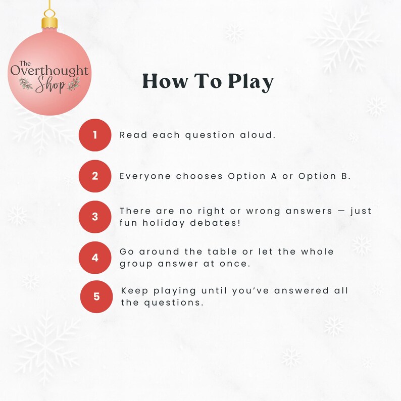 Christmas Would You Rather Game, Printable Holiday Party Game, Funny ...