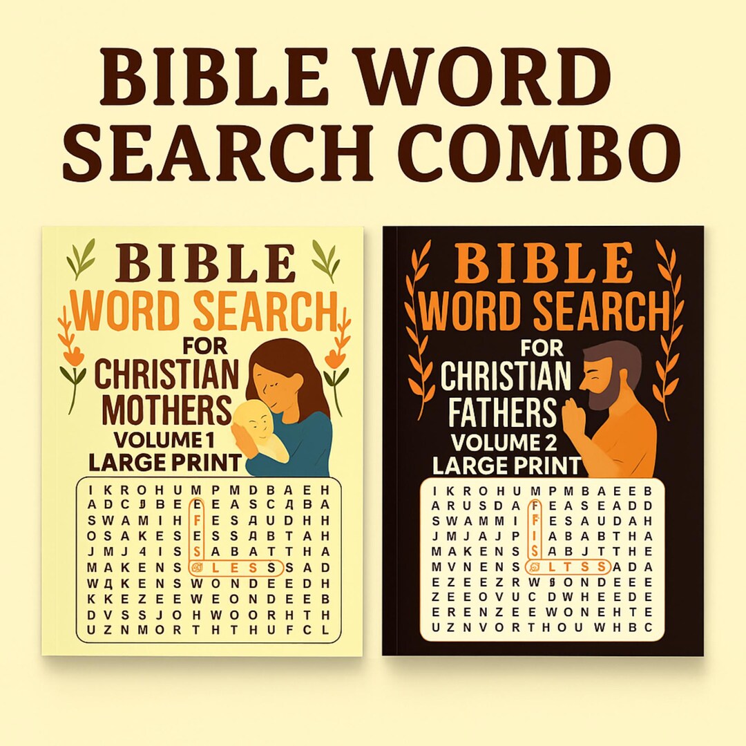 Bible Word Search Puzzle Book Combo | Christian Parents (digital ...