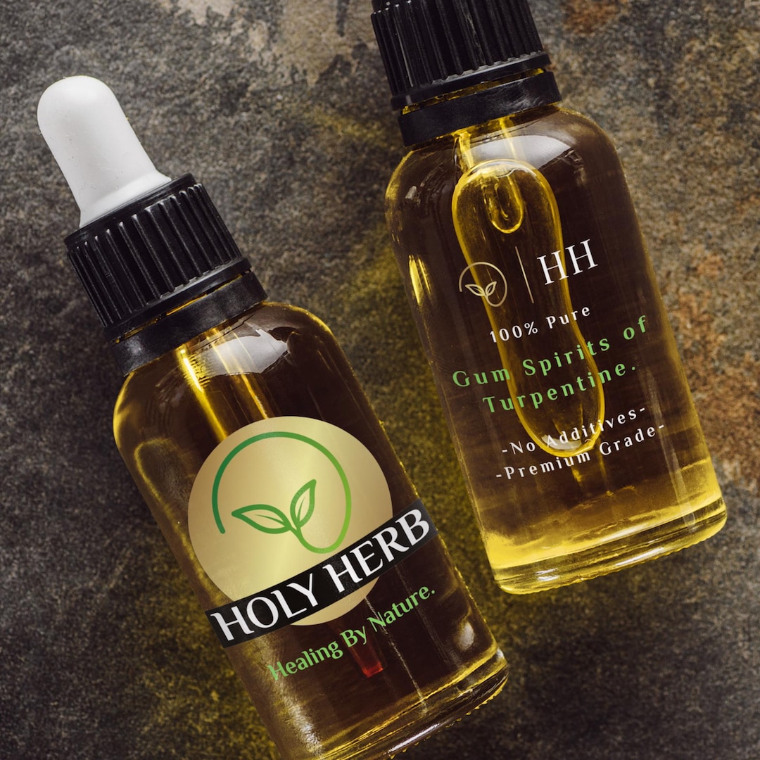 Pure Turpentine - 100% Gum Spirits of Turpentine | 10ml/30ml/100ml ...