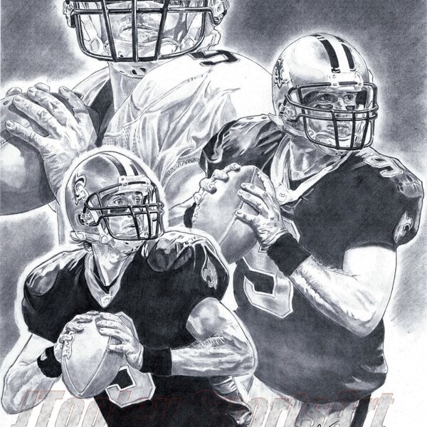 Drew Brees - Etsy