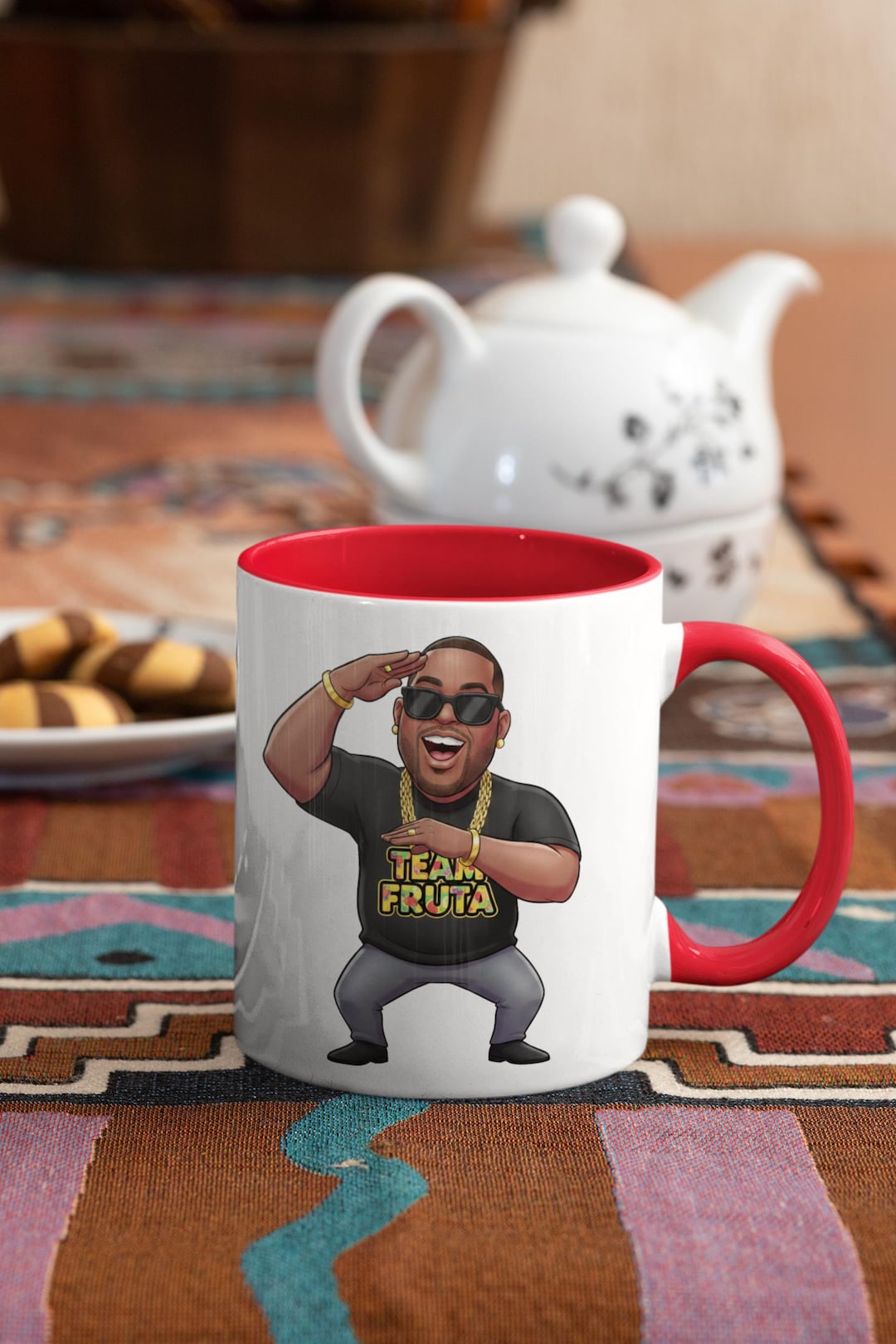 Team Fruta MUG Colors, Funny Casa Alofoke, Dominican Republic Reality ...