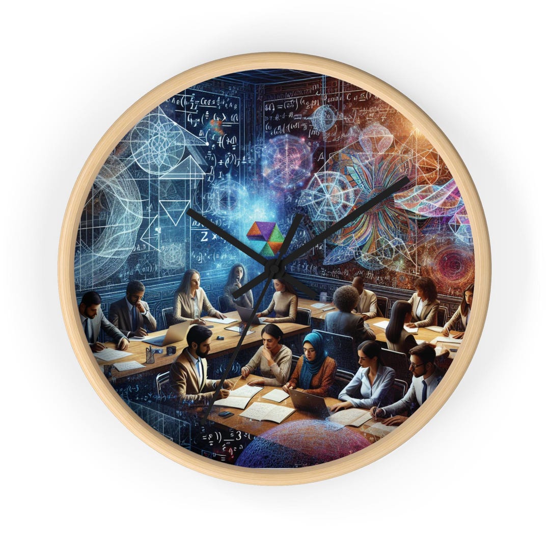 Science Wall Clock: Educational Classroom & Home Decor - Etsy