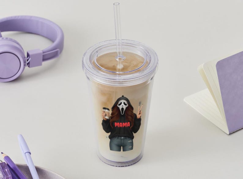 Ghostface Mama Halloween PNG: Spooky Mom Shirt Design (digital Download ...