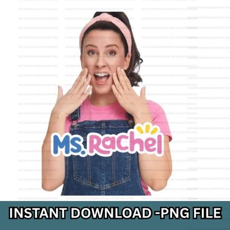 Ms. Rachel Png - Etsy