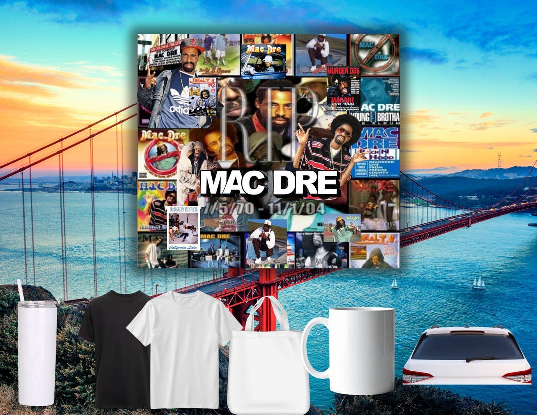 Mac Dre PNG Digital Download | Bay Area Rap Legend Clipart | Thizz ...