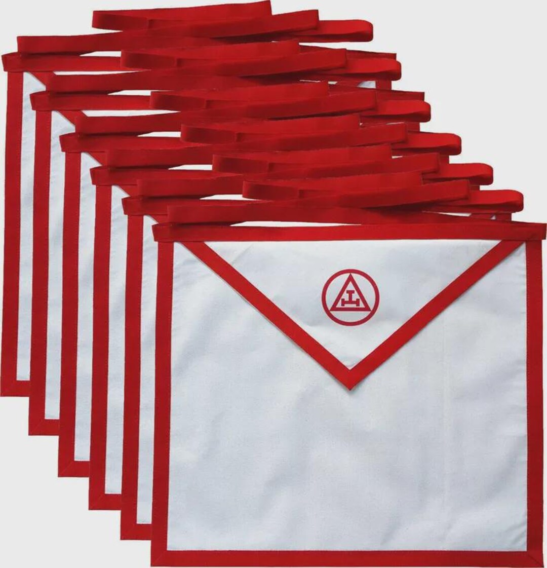 Masonic Royal Arch White Cotton Duck Cloth Aprons – Pack of 6 - Etsy