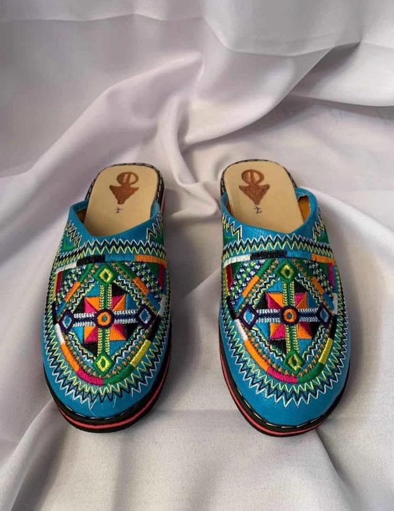 Chaussures Marocaines Traditionnelles « Blgha Amazighiya » - Etsy