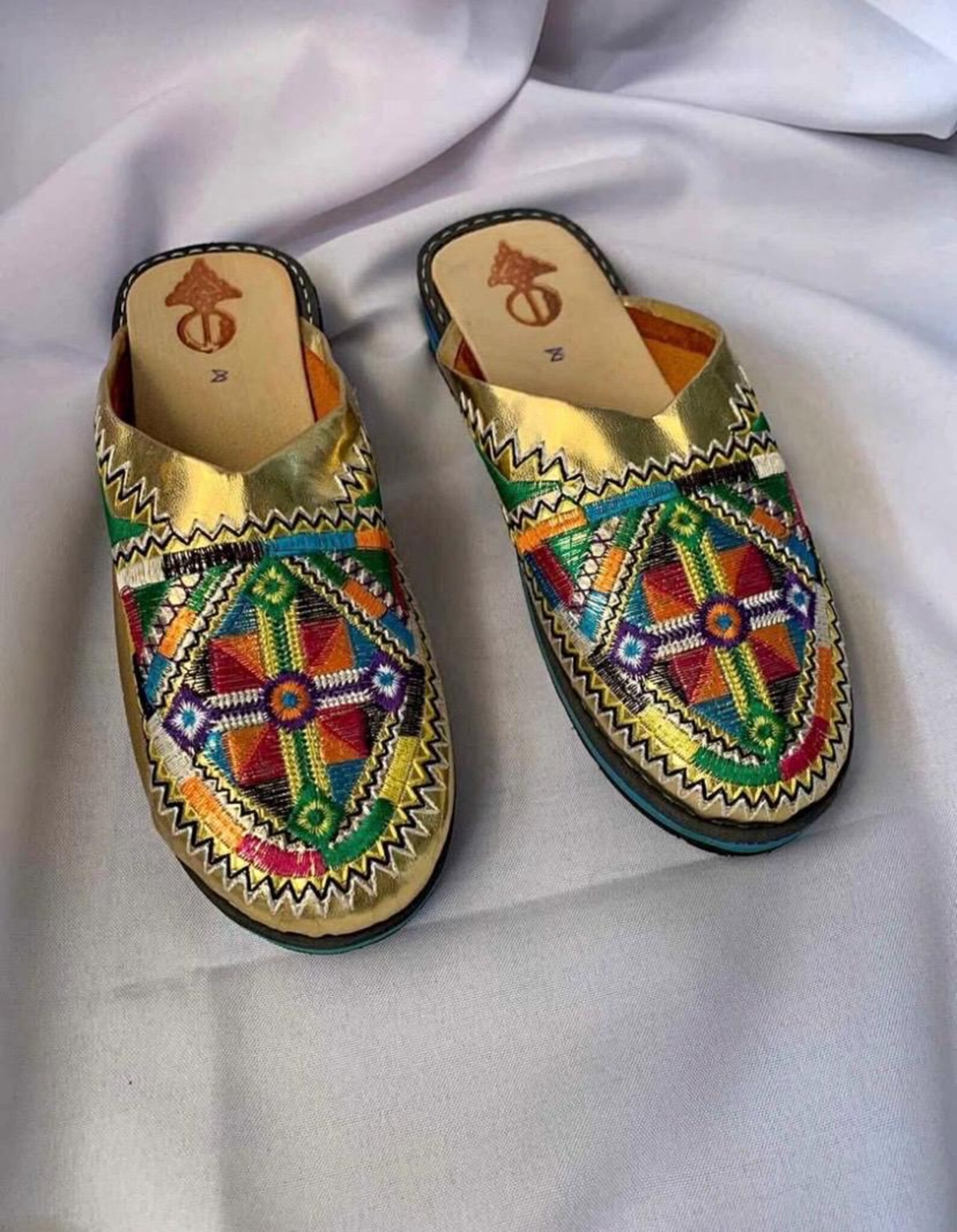 Chaussures Marocaines Traditionnelles « Blgha Amazighiya » - Etsy