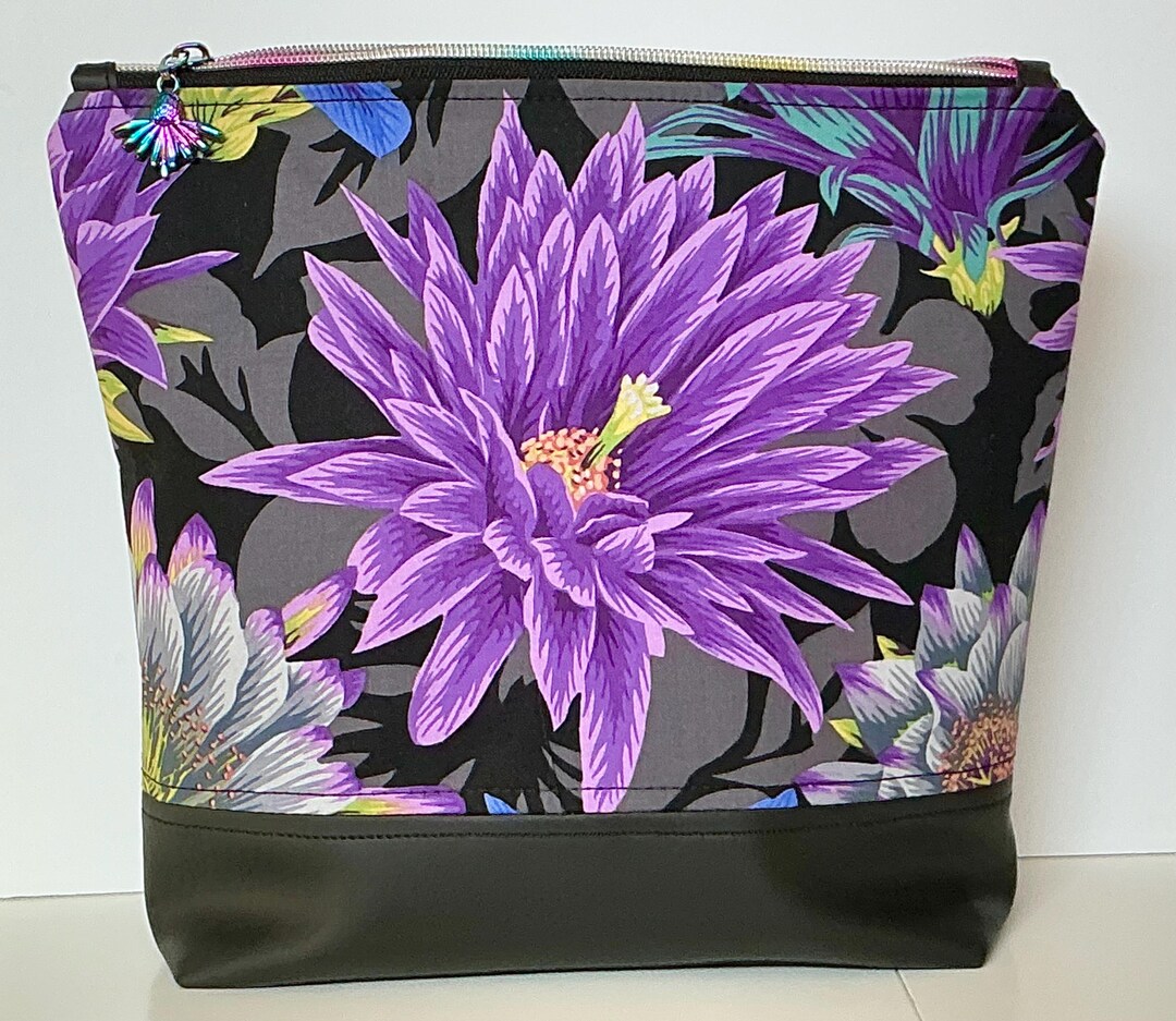 Kaffe Fassett Fabric Zipper Bag: Travel Cosmetic Storage - Etsy