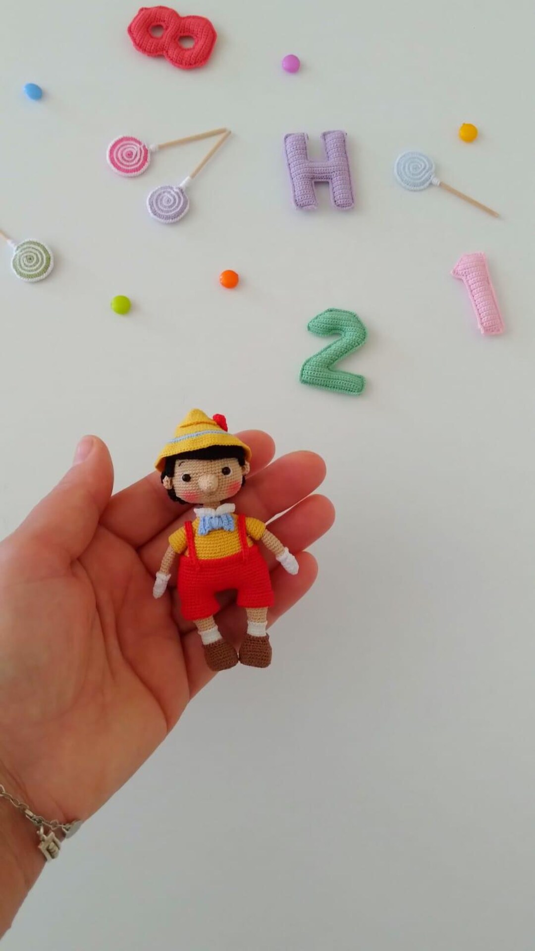 Pinocchio Miniature Amigurumi Doll – Miniature Amigurumi Doll ...