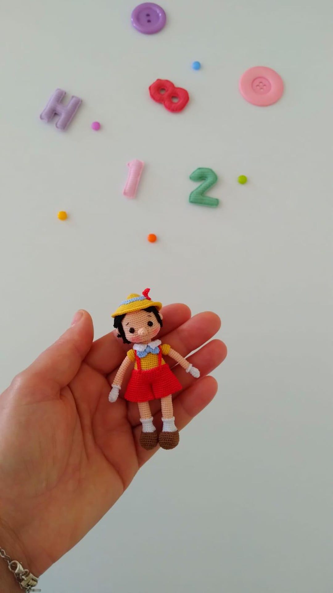 Pinocchio Miniature Amigurumi Doll – Miniature Amigurumi Doll ...