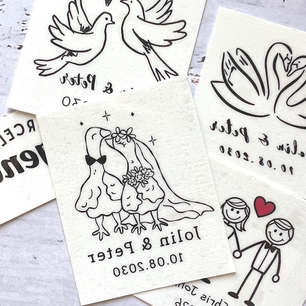 Wedding Temporary Tattoos - Etsy