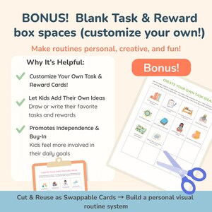 First Then Visual Schedule, Daily Routine Chart, ADHD Checklist, Kids ...