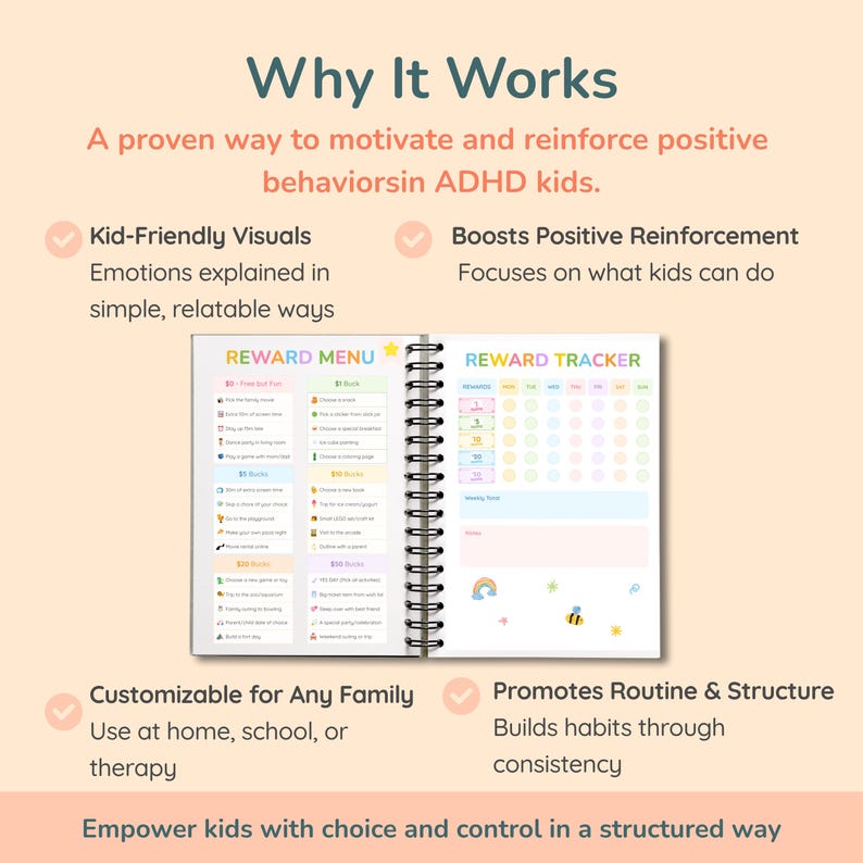 Reward Bucks System for Kids–printable Behavior Chart, Editable Rewards ...
