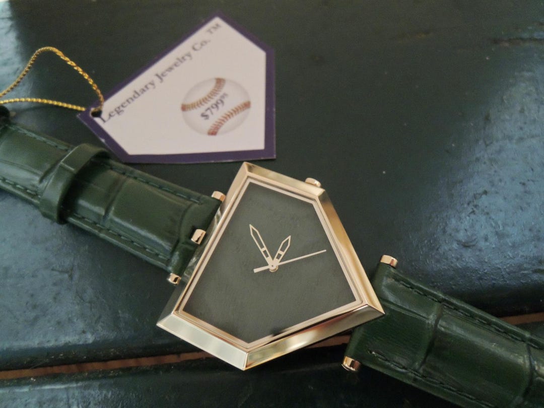 Men's Wrigley Field Stadium Seat Home Plate Watch Hand Built by ...