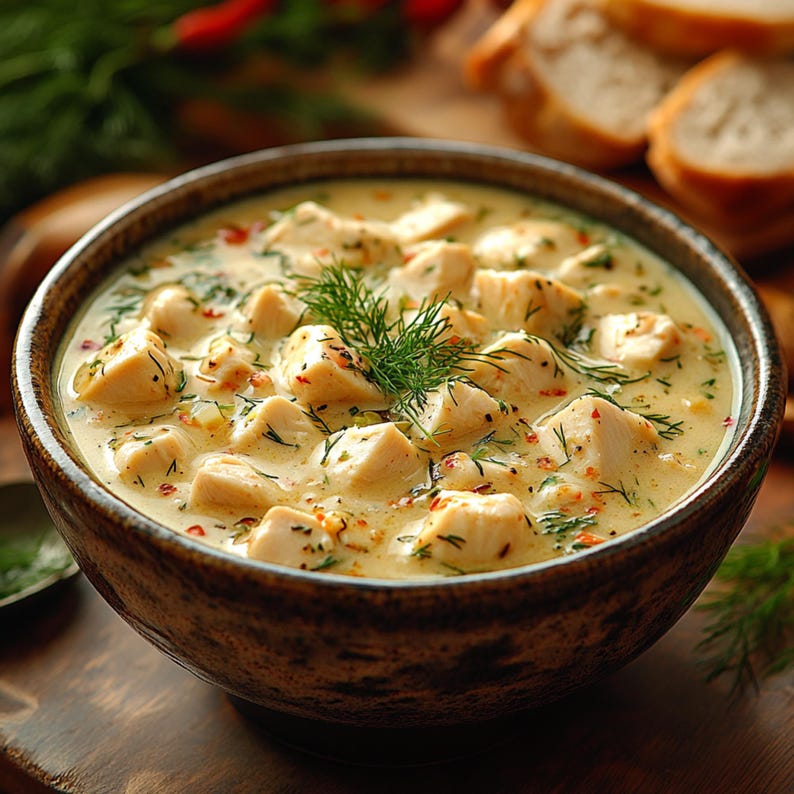 Authentic Turkish Chicken Soup Recipe: Healing Tavuk Corbasi (PDF ...