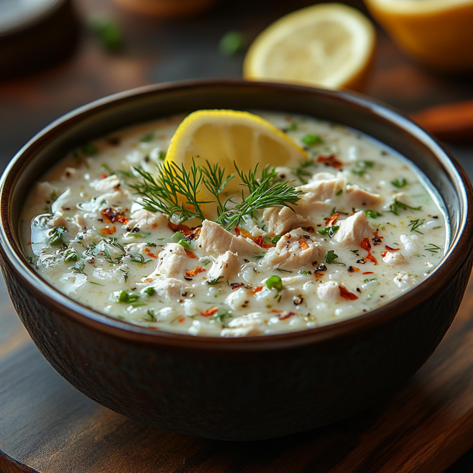 Authentic Turkish Chicken Soup Recipe: Healing Tavuk Corbasi (PDF ...
