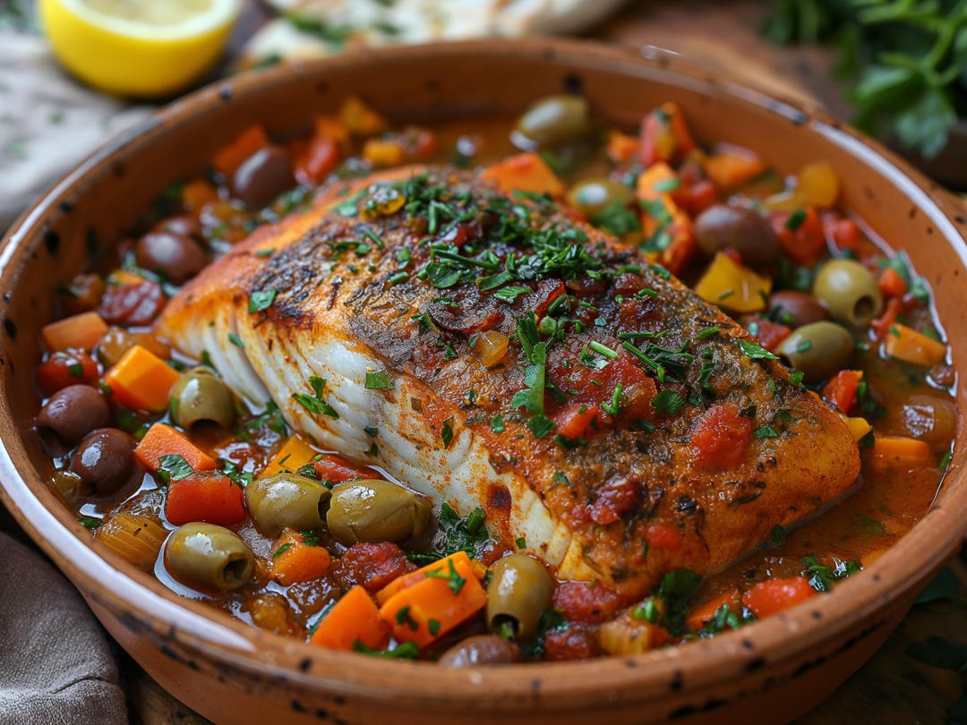 Best Recipe – Moroccan Spiced Fish Tagine With Preserved Lemon and ...