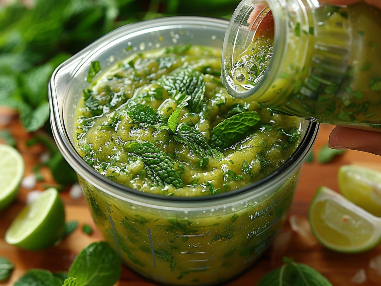 Tropical Lime Mojito Dressing Recipe: Healthy Salad & Fruit (PDF ...