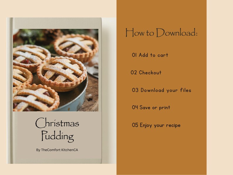 Homemade Mince Pies Recipe, Printable PDF for Classic Christmas Baking ...