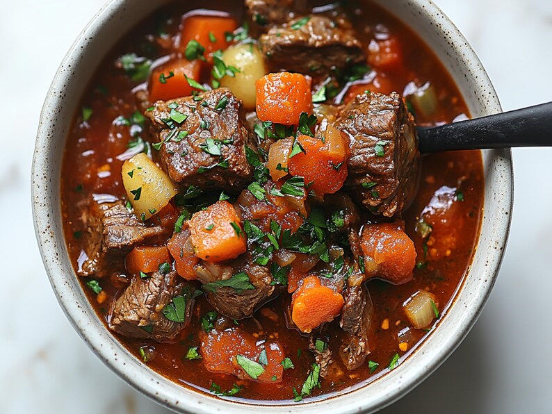 Traditional Hungarian Beef Goulash Recipe, Hearty Meat Stew, Comfort ...