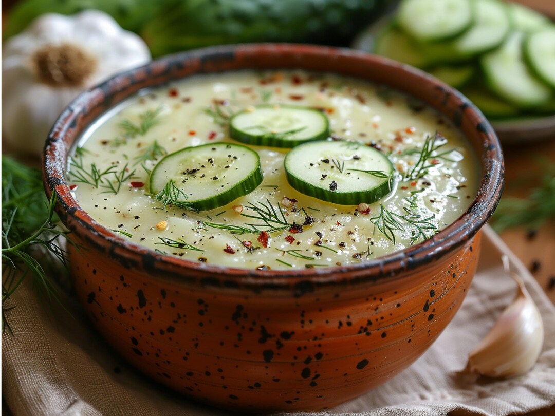 Best Recipe – Bulgarian Tarator Cold Cucumber Soup for Cozy Nights and ...