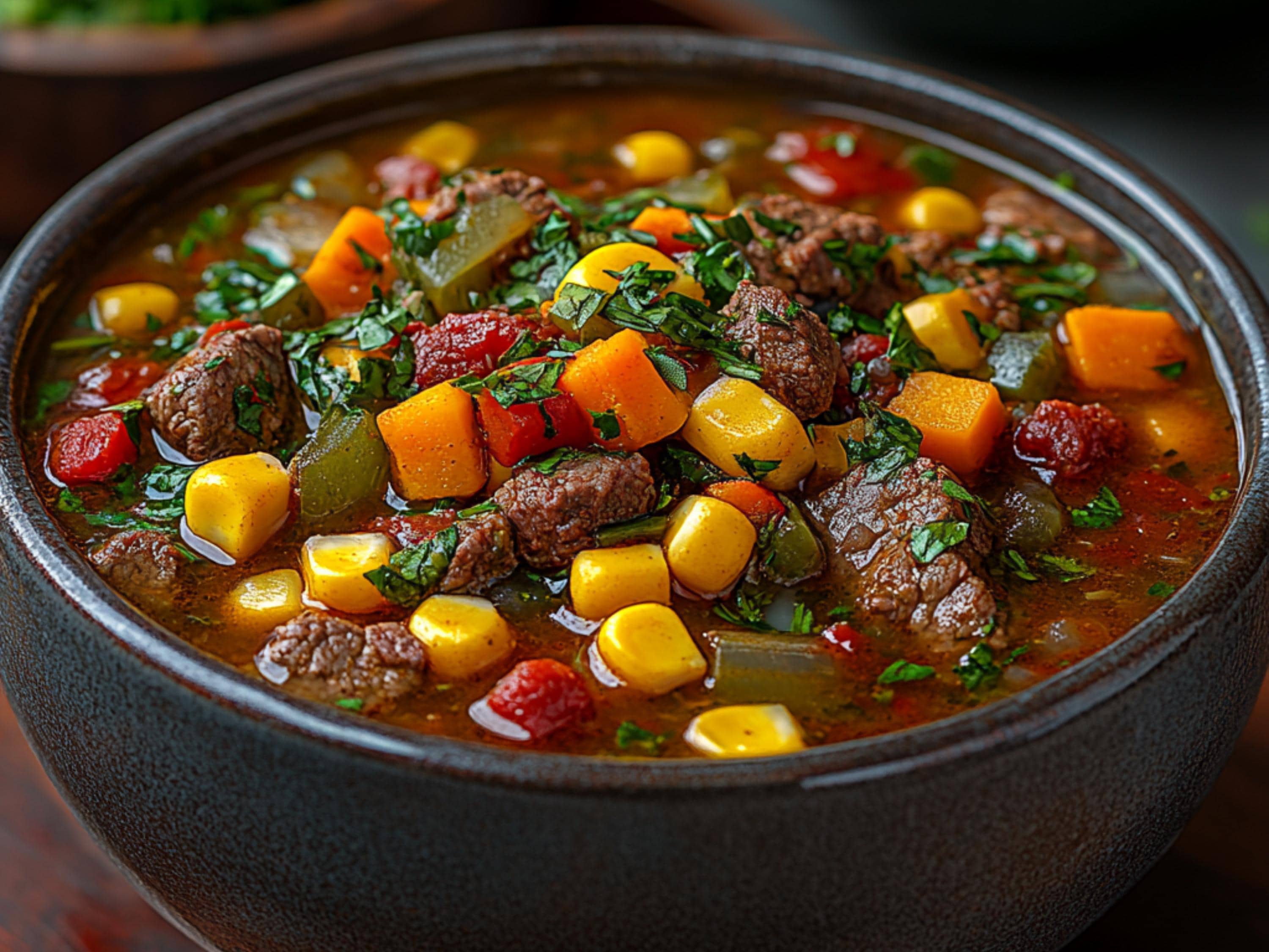 Argentinian Locro Recipe: Hearty Meat and Corn Soup (printable PDF) - Etsy