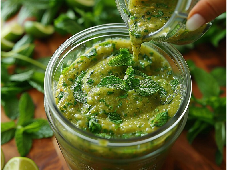 Tropical Lime Mojito Dressing Recipe: Healthy Salad & Fruit (PDF ...