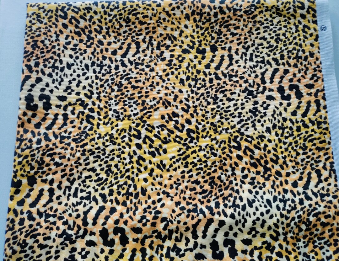 Remnant, 1 Yard, 56x36 Inches Home Decor, Heavy Leopard Fabric, Shop ...