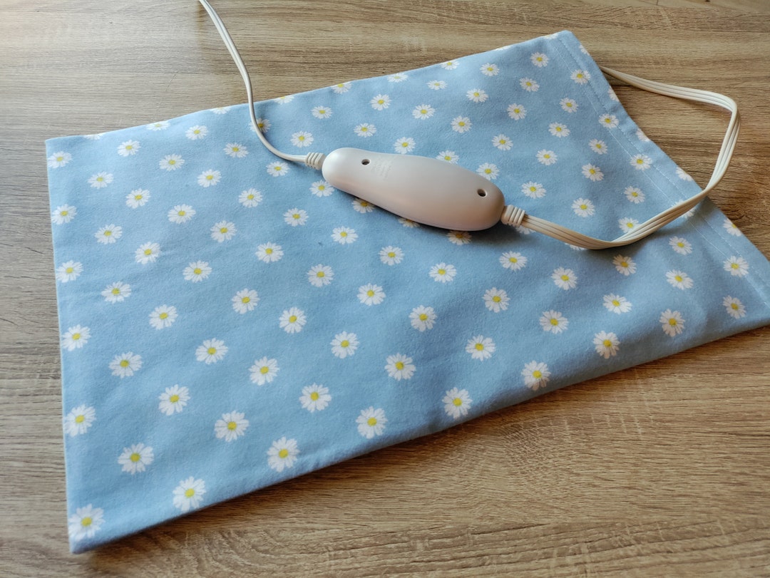 Heating Pad Cover, Flannel Heating Pad Cover With Velcro Closure! Various Sizes: 12 X 15 and 12 ...