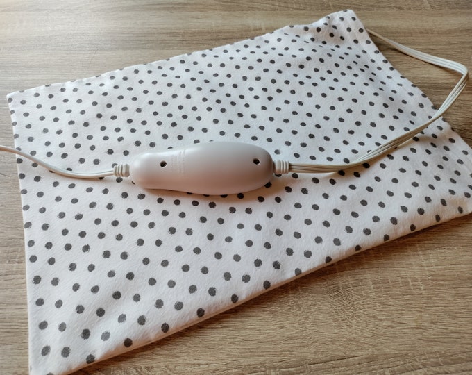 Heating Pad Cover, Flannel Heating Pad Cover With Velcro Closure! 12 X ...