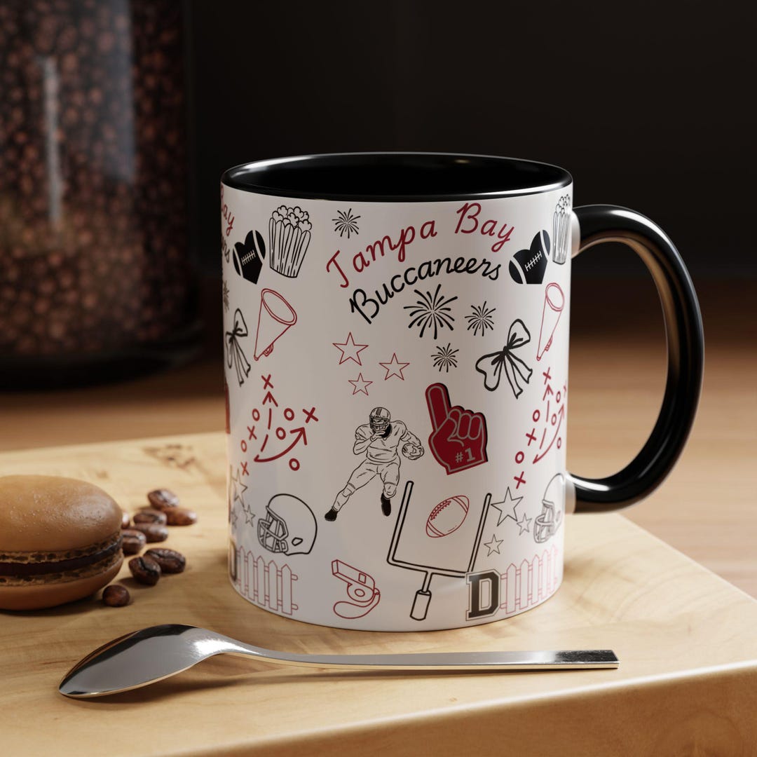 Tampa Bay Buccaneers Mug | NFL Football Coffee Cup - Etsy