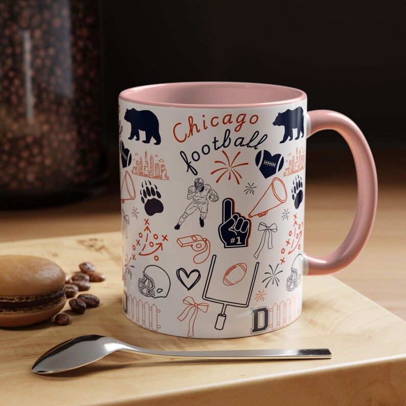 Chicago Bears Coffee Mug | NFL Football Team Drinkware - Etsy