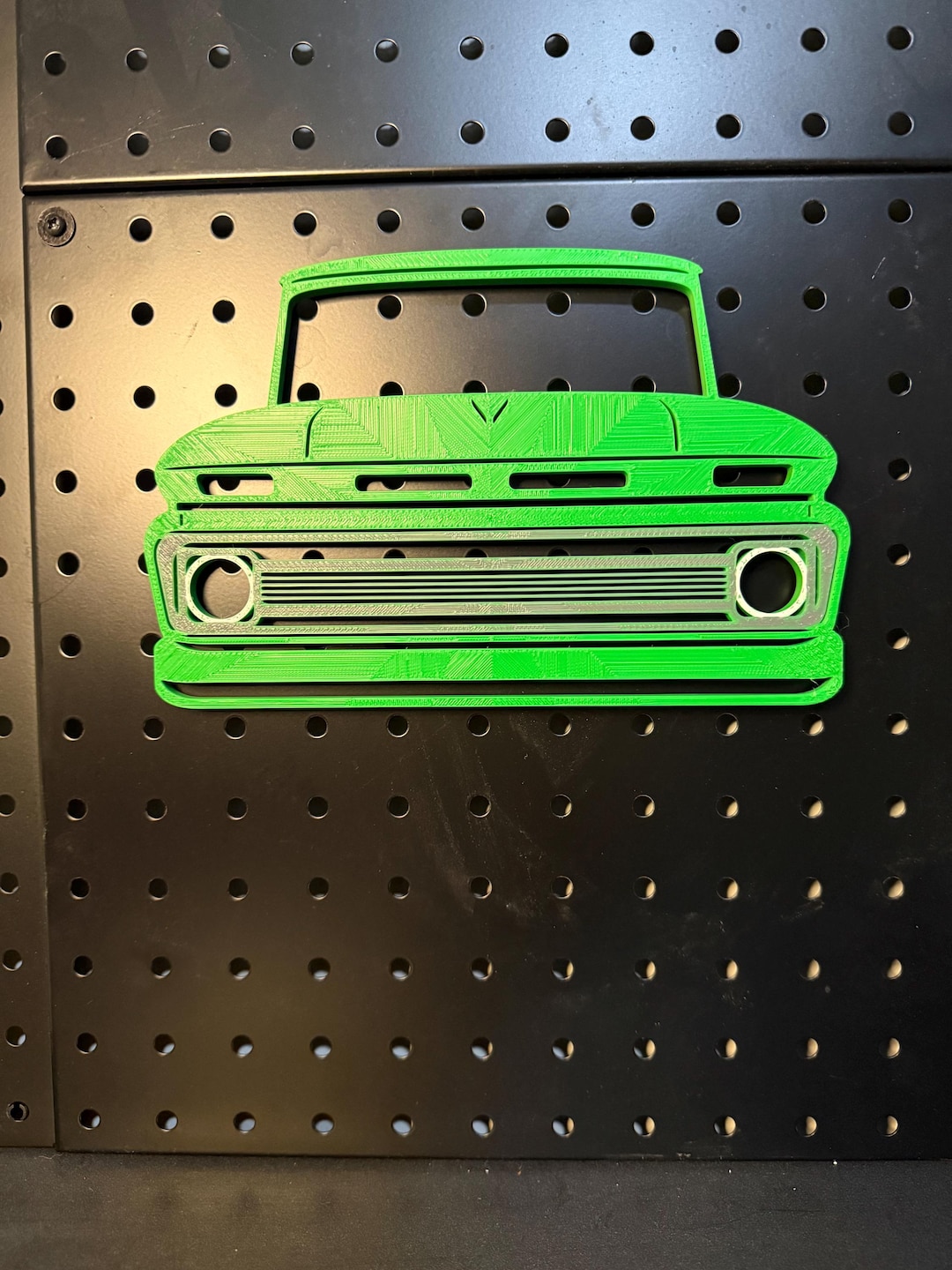 60s Chevy C10 Truck Wall Art | Classic Pickup Garage Decor | Vintage ...