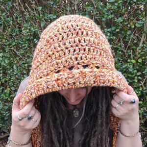 Crochet Pixie Festival Hood, Fairycore Hood, Pixiecore Hood ...