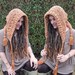 Crochet Pixie Festival Hood, Fairycore Hood, Pixiecore Hood ...