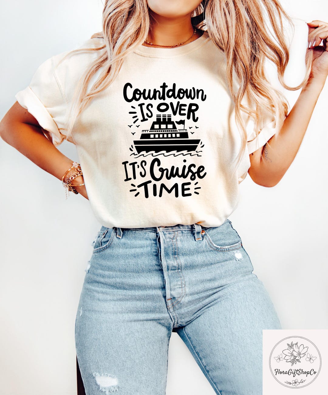 Countdown is Over It's Cruise Time Shirt, Cruise Vacation Shirts ...