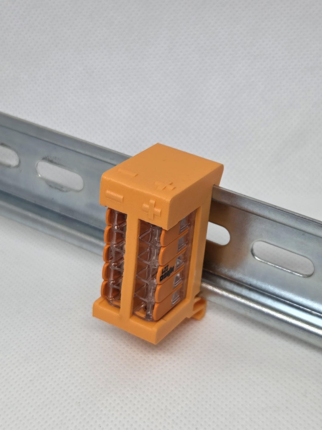 Din Rail Mounted Distribution (+ , -) Compatible With Wago 221-415 ...