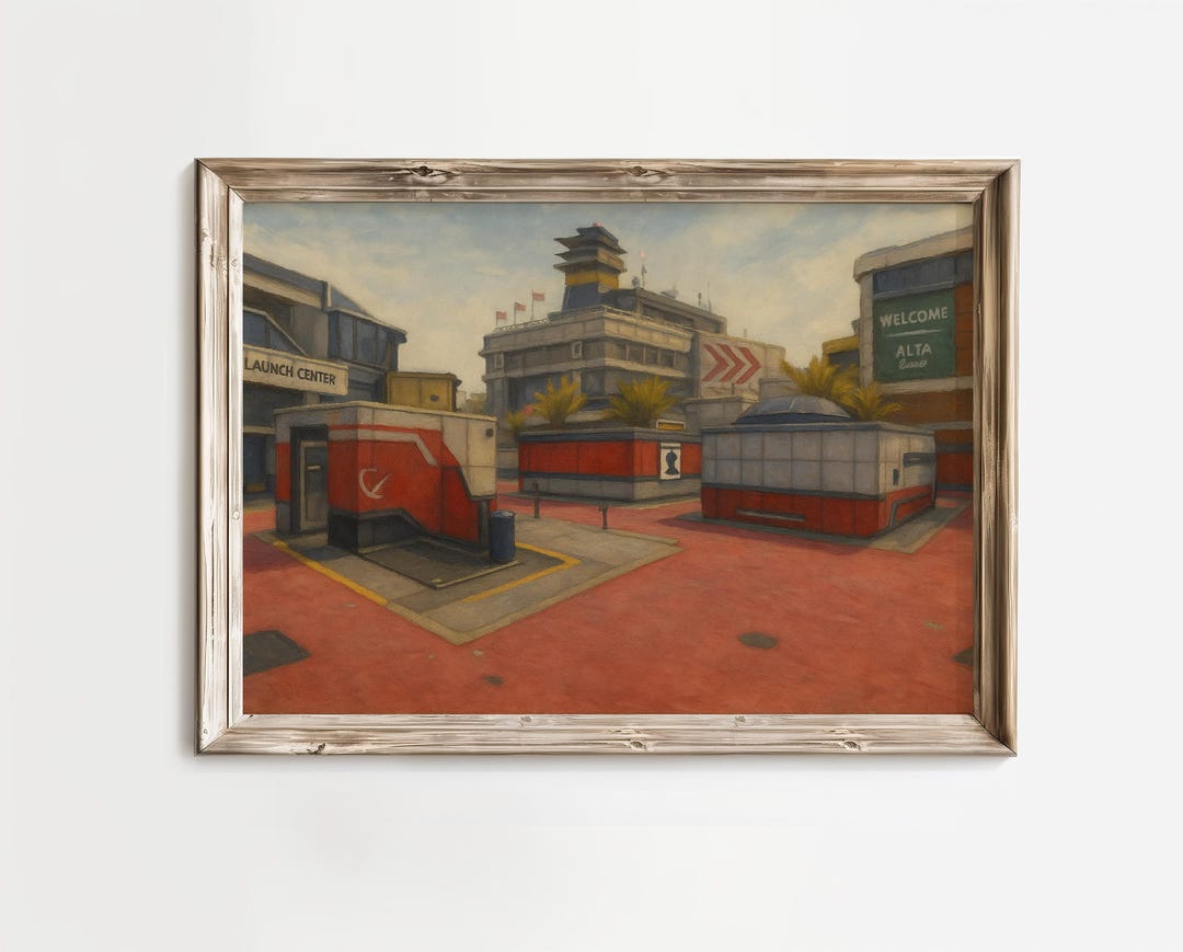 Takeoff Landscape Oil Painting Black Ops 2 | Call of Duty Merch | Call ...