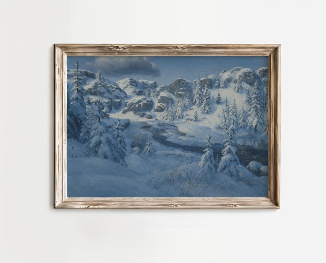 Spider Gorge RDR2 Oil Painting Poster | Ambarino Map Art | Spider Gorge ...