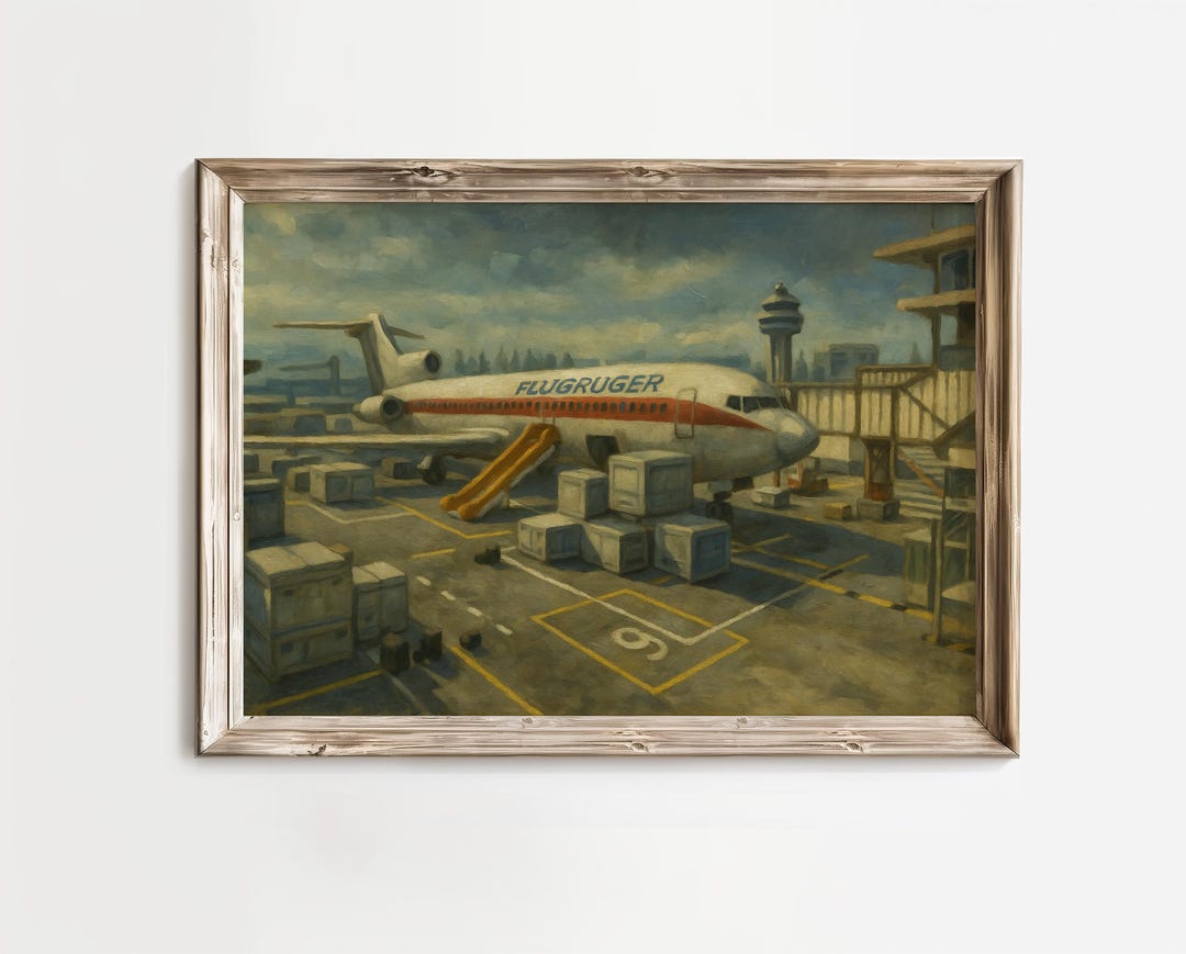 Terminal Landscape Oil Painting Modern Warfare 2 | Call of Duty Merch ...